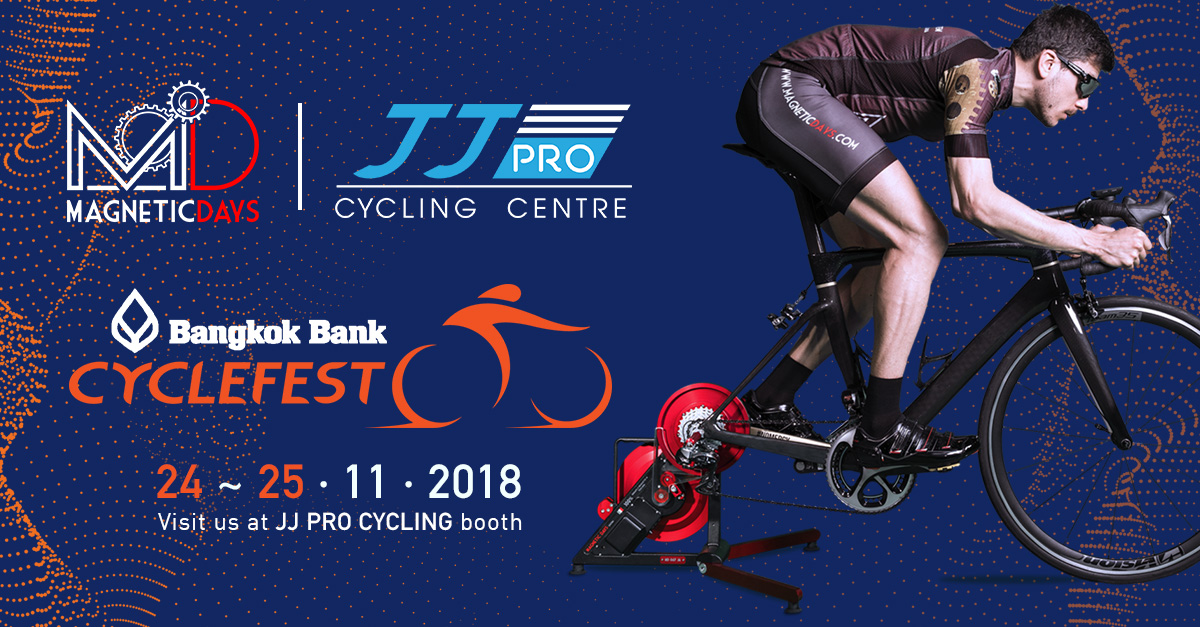 Enjoy with MagneticDays at Bangkok Bank CycleFest 2018