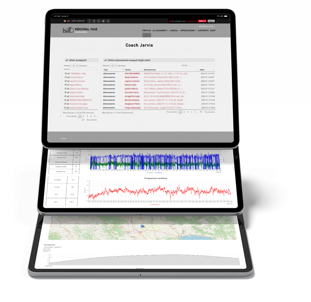 Coaching Cube - Il Software per i Coach per Training Indoor e Outdoor
