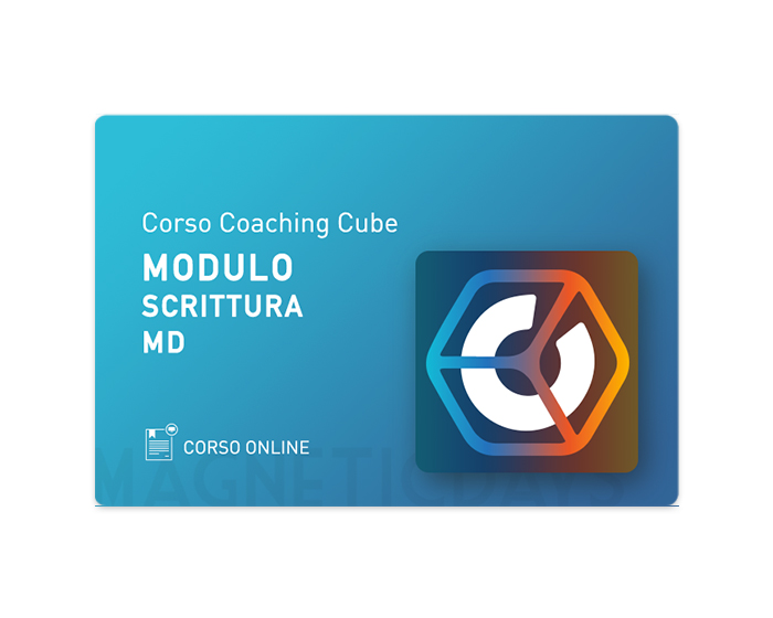 Software Coaching Cube MODULO SCRITTURA MD