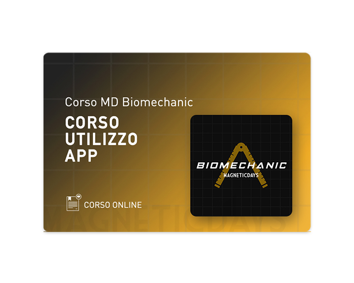 MD BIOMECHANIC | CORSO APP | MagneticDays