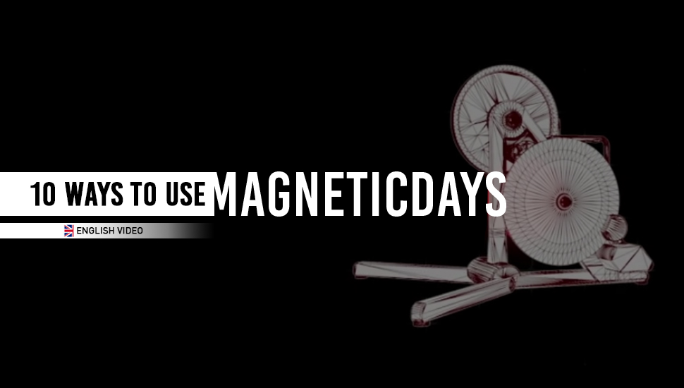 MagneticDays bike roller | how to use JARVIS smart trainer